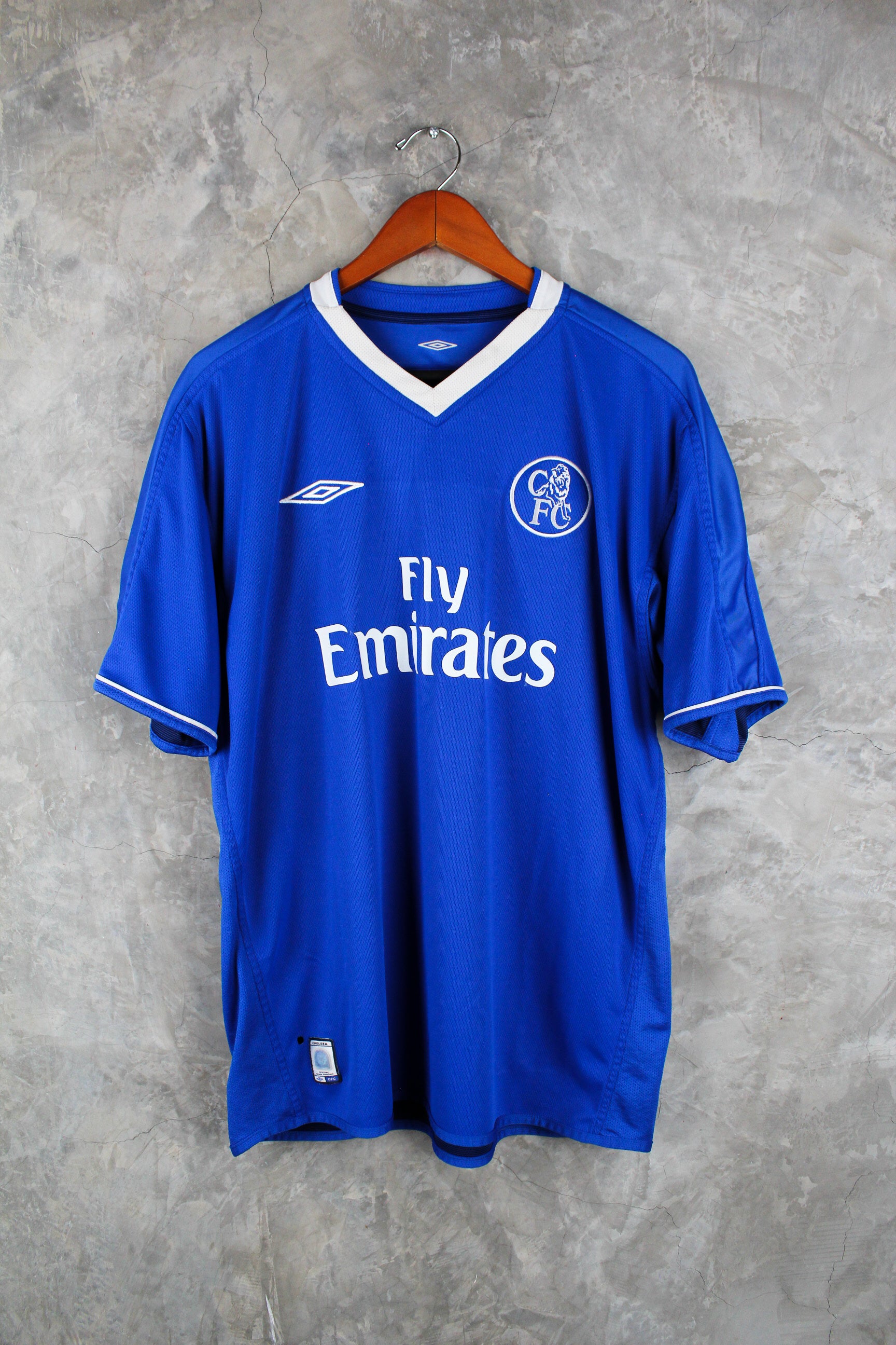 Chelsea FC Local 2003/04 Didier Drogba #15 – La Histórica Jersey Club